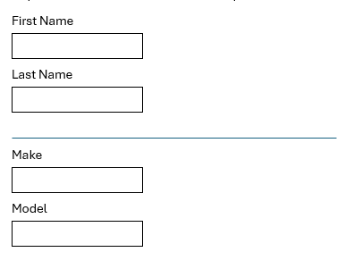 Creating my forms for custom onboarding